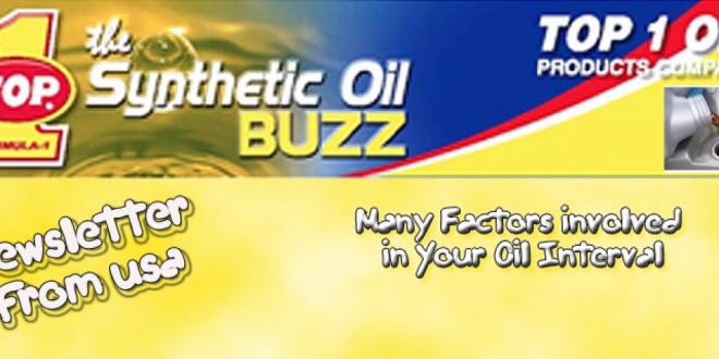 Many Factors Involved in your Oil Change Interval