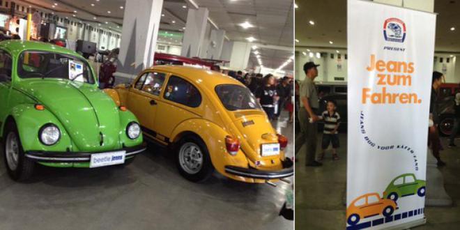 Duo VW Beetle Jeans jadi pusat perhatian pengunjung JVWF