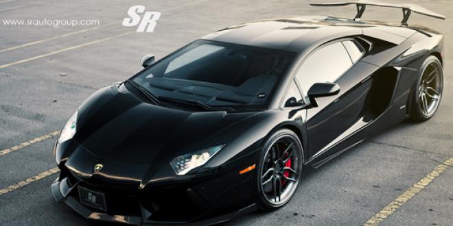 Transformasi minimalis si banteng Aventador hitam legam