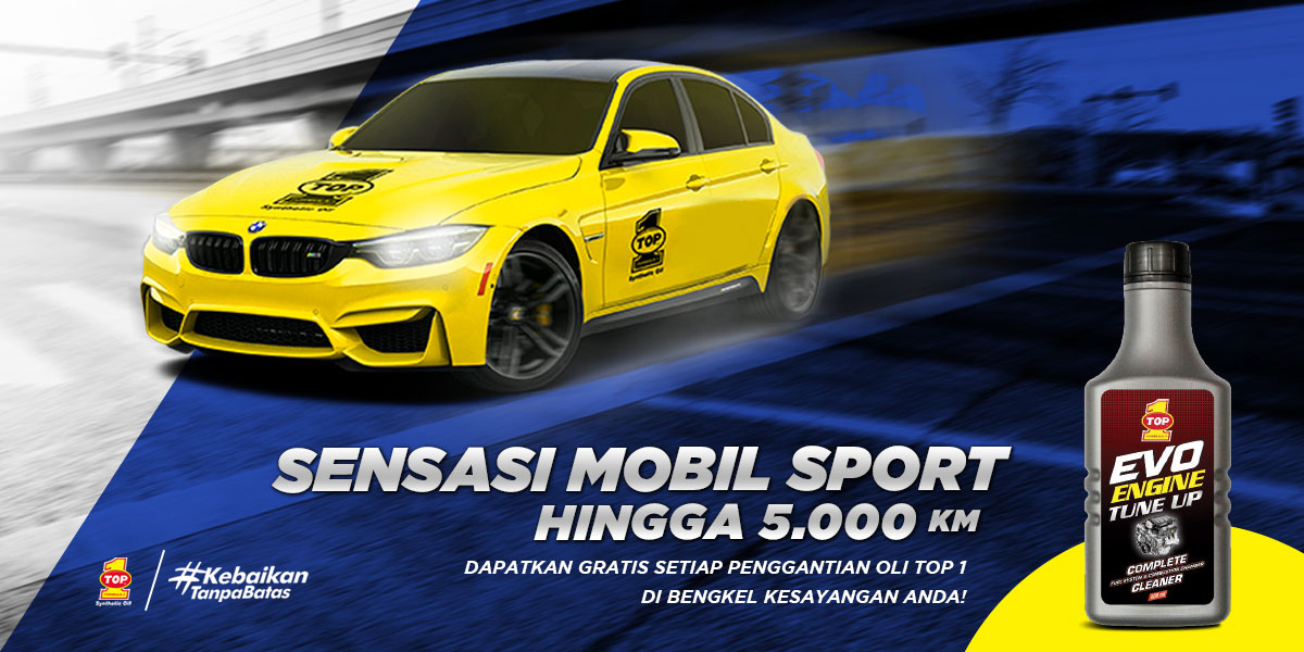 Gratis Biaya Tune Up Mobil Setiap Ganti Oli Pakai TOP 1!