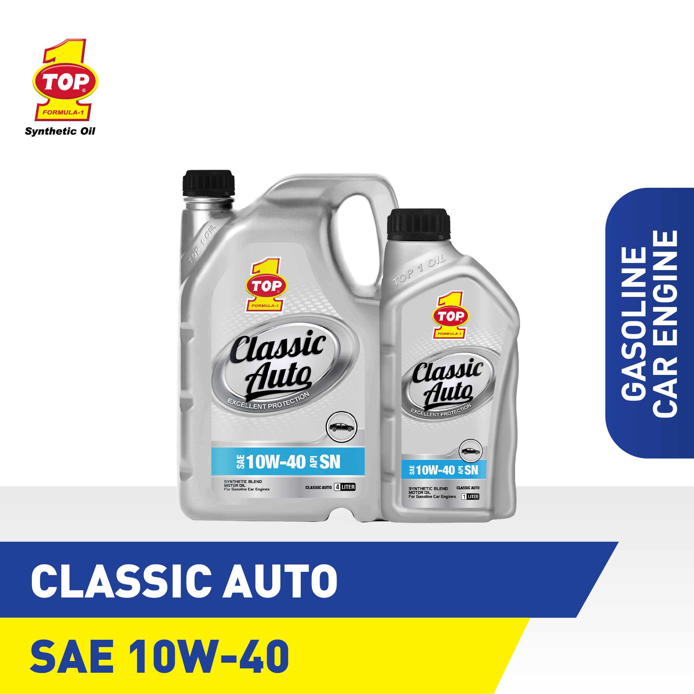 TOP 1 CLASSIC AUTO SAE 10W-40 | Oli Top 1